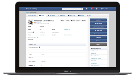 Barcode Asset Tracking Software - EZOfficeInventory